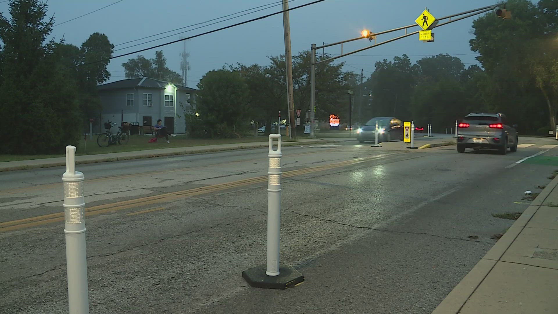 Tactical urbanism to improve safety on 52nd Street crossing of Monon ...