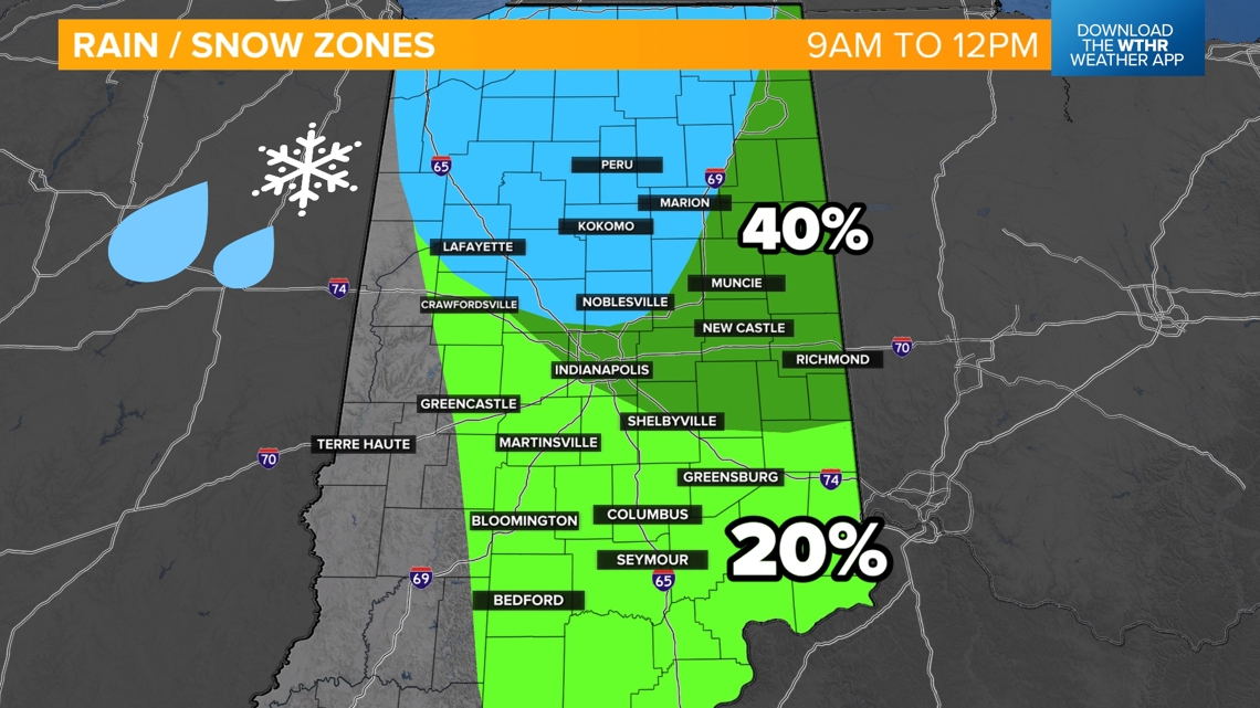 Indiana turning windy today with NW gusts up to 30 mph, plus snow ...