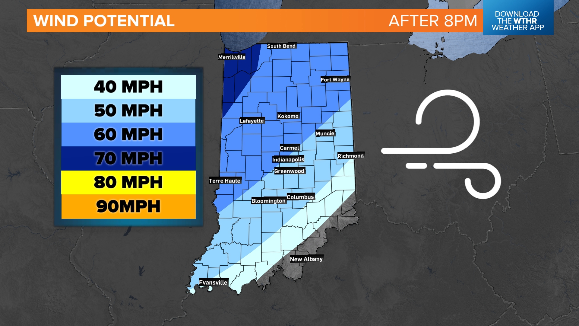 Watch for scattered storms tonight across Indiana | wthr.com