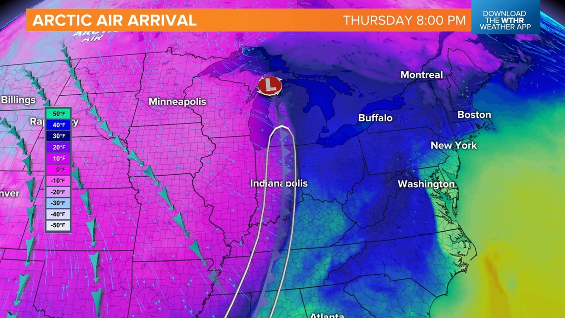 Thursday morning update on approaching winter storm | wthr.com