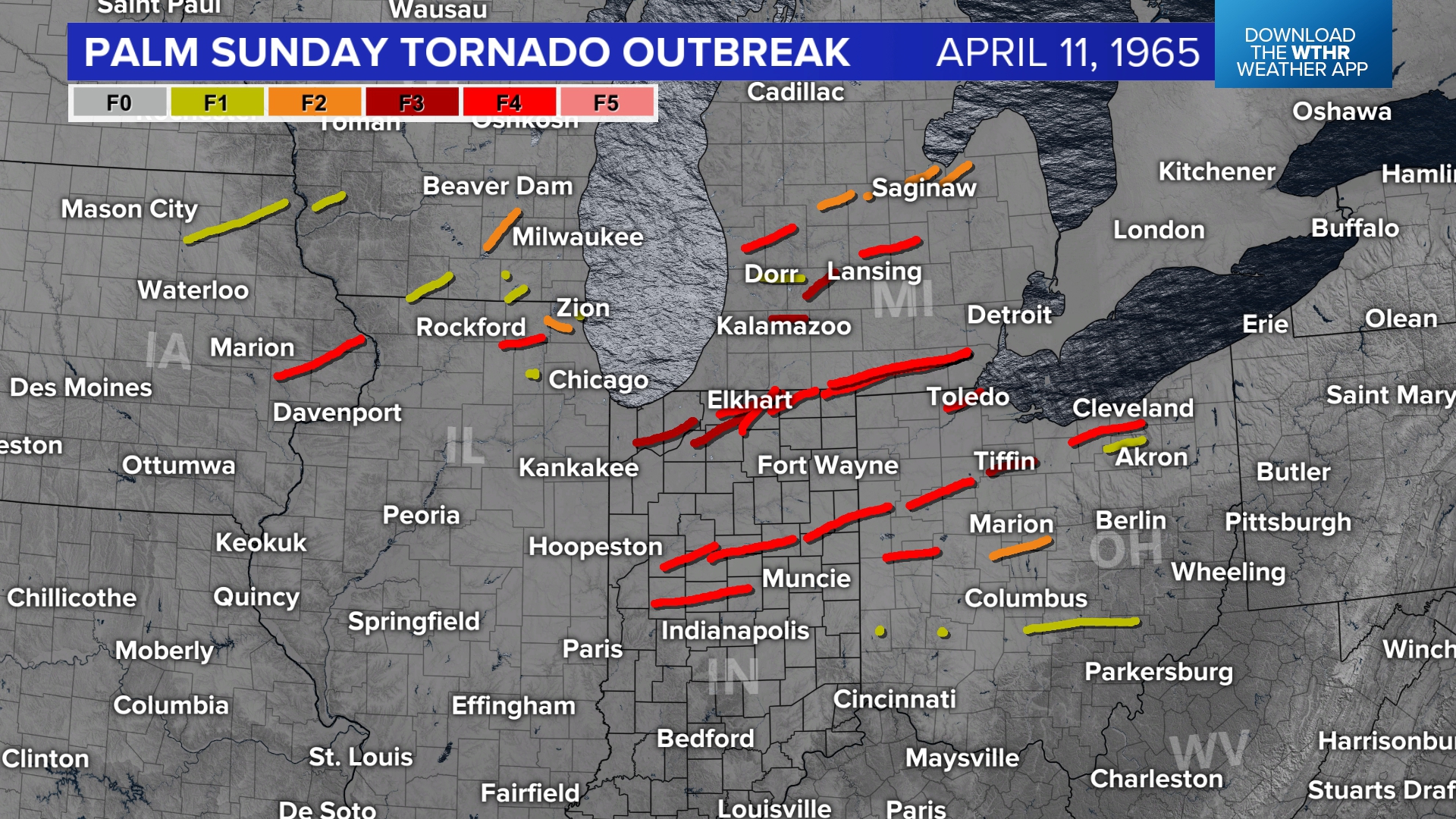 What to remember about historic tornadoes in Indiana | wthr.com
