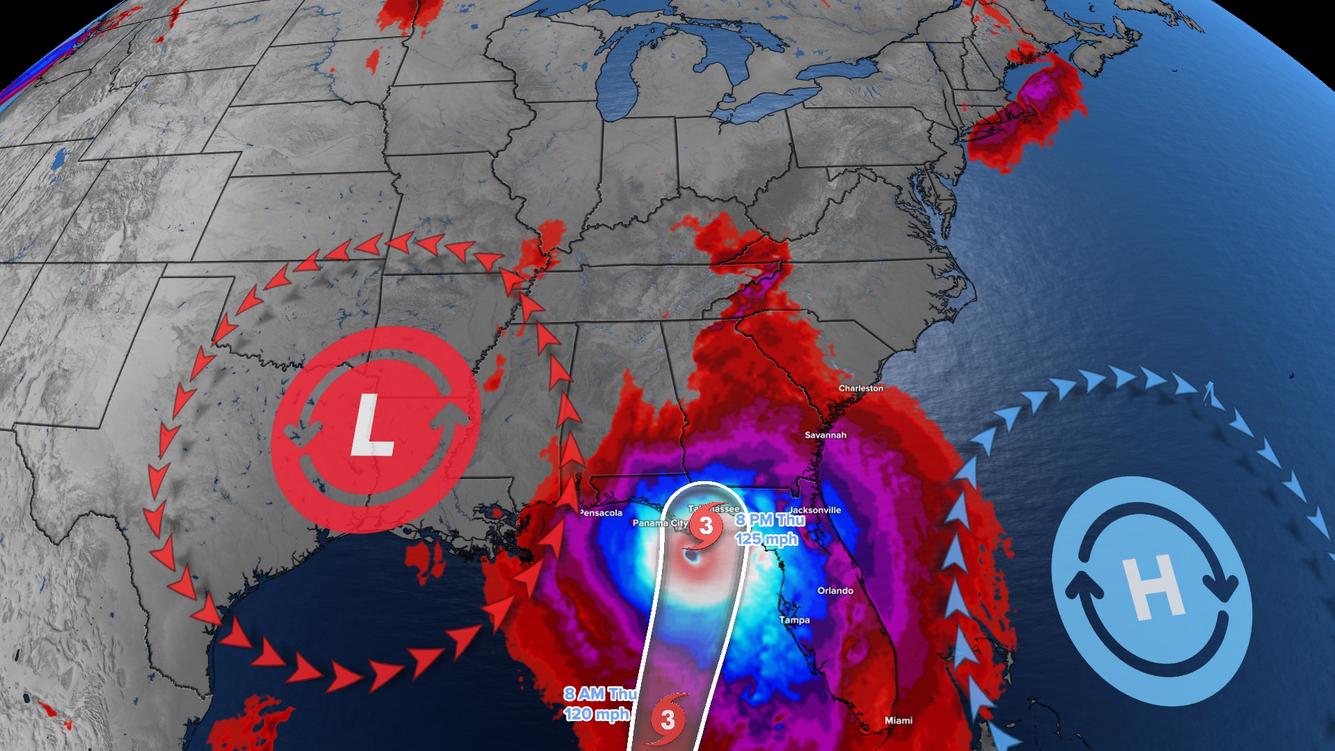 Helene high winds and power outages likely for Indiana on Friday | wthr.com
