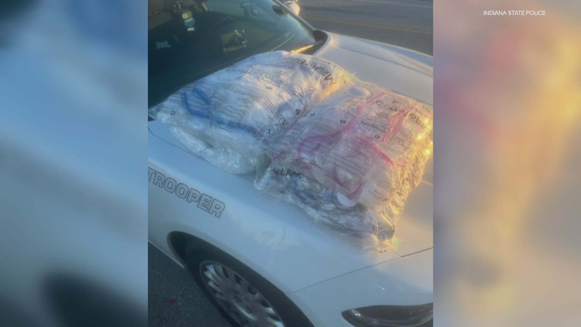 Police seize over 110 pounds of meth during traffic stop | wthr.com