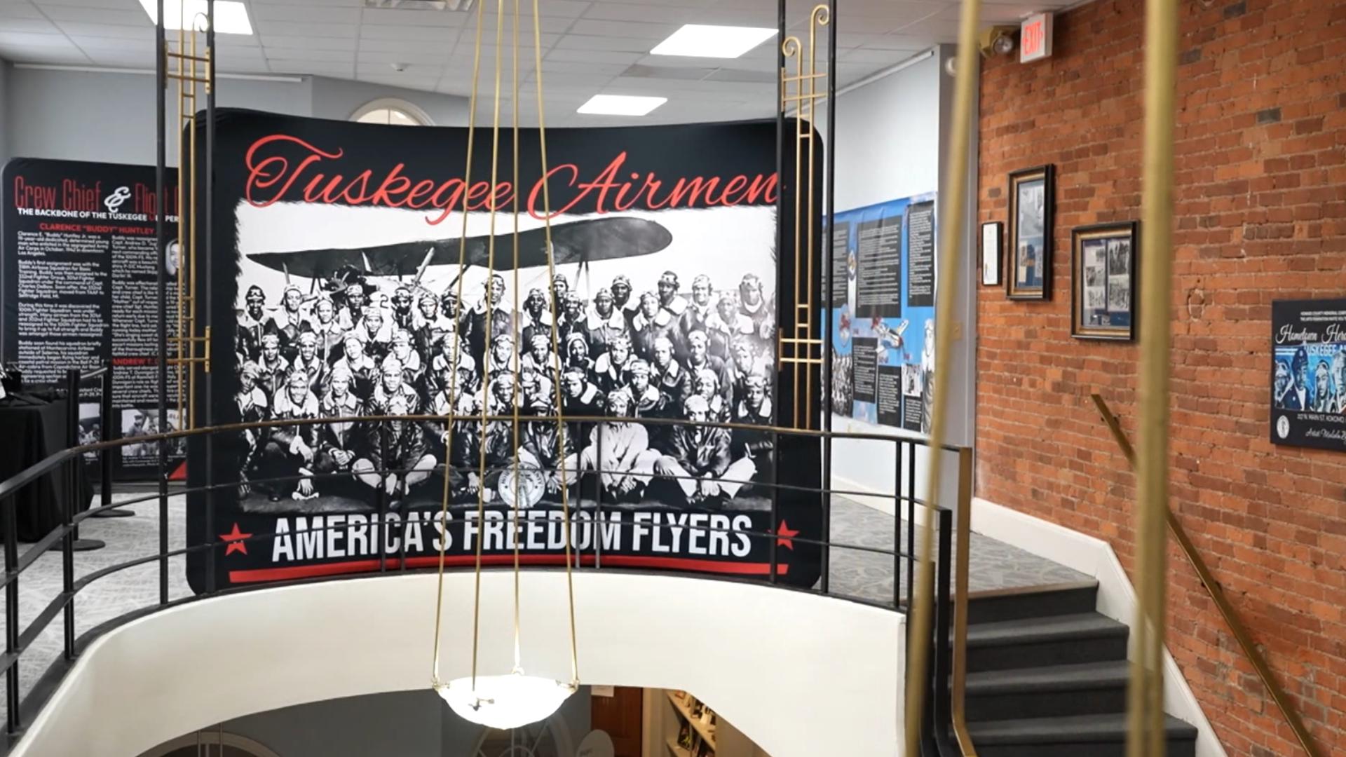 Howard County's Tuskegee Airmen honored with mural, exhibit | wthr.com