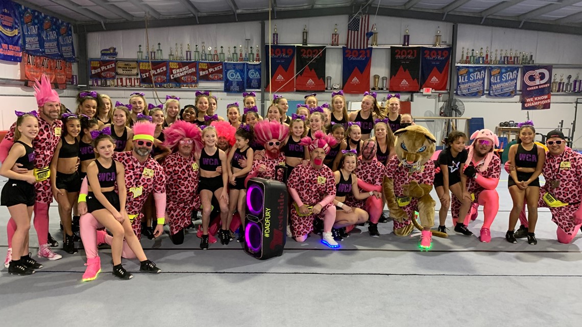 These cheer dads put it all out there to support their daughters | wthr.com