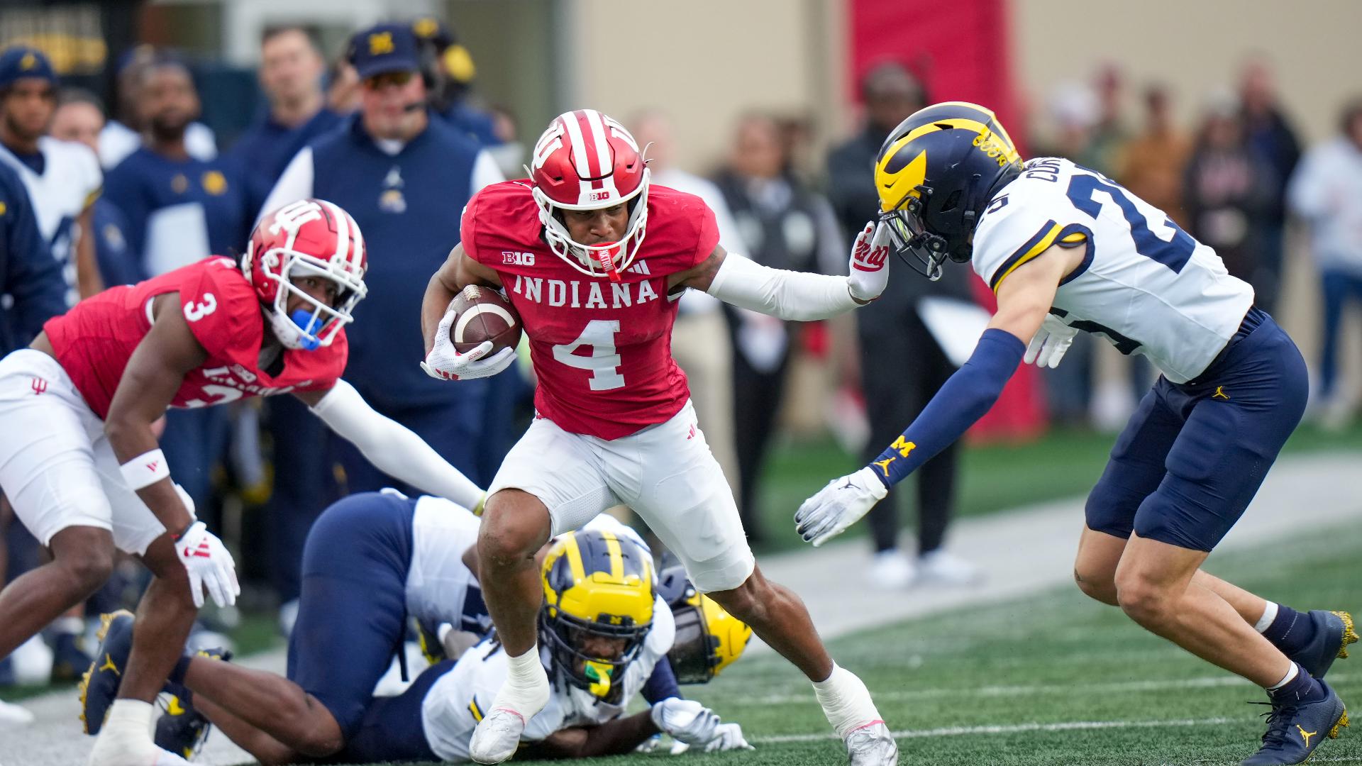 No. 8 Indiana defeats Michigan 20-15 | wthr.com