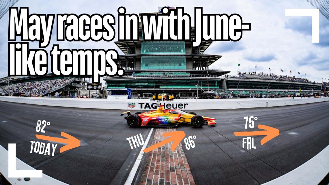 Weather Blog: May races in with June-like warmth | wthr.com