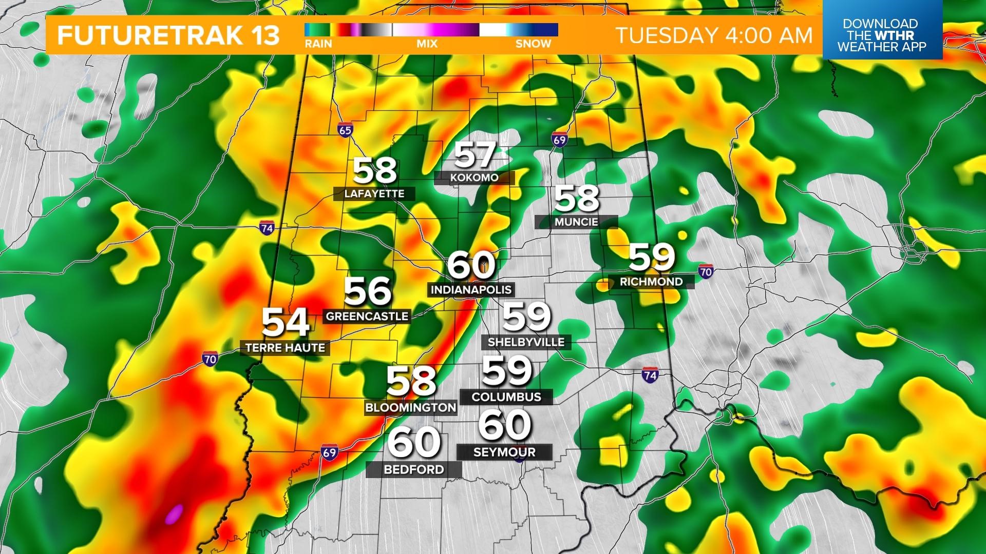 Live Doppler 13 New Year's Day Weather Blog: Warm, wet start | wthr.com