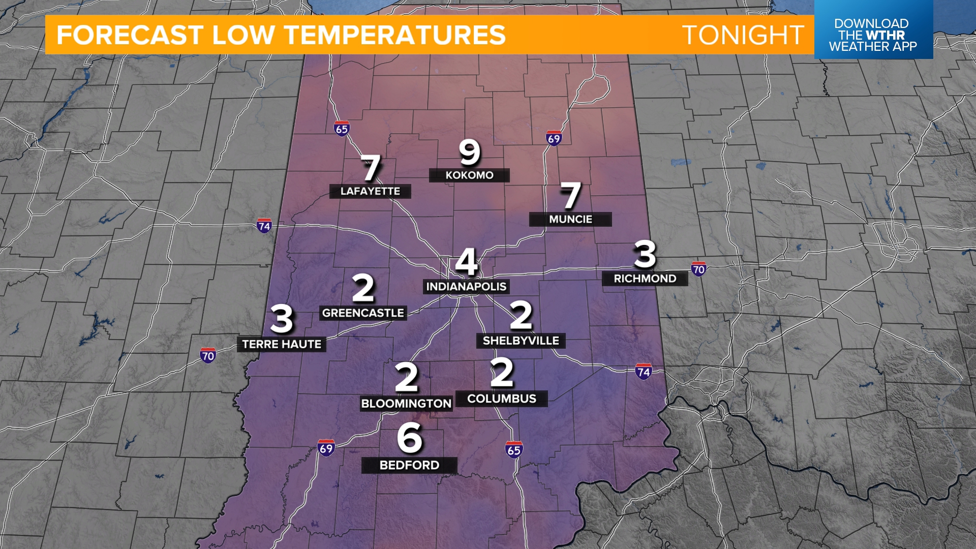 Watching the next round of snow for central Indiana | WTHR Weather Blog ...