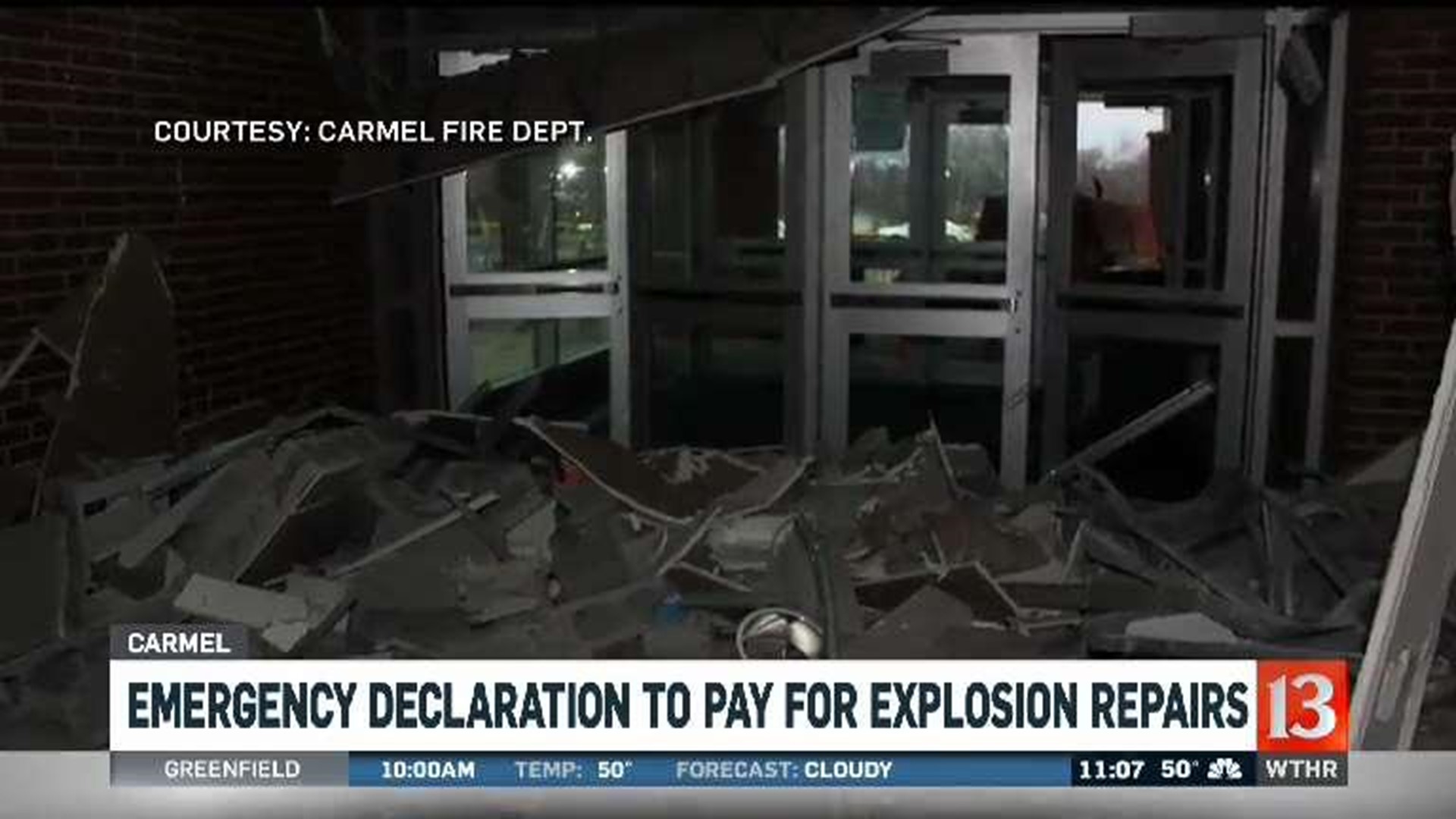 Carmel Clay declares emergency to pay for high school explosion repairs ...