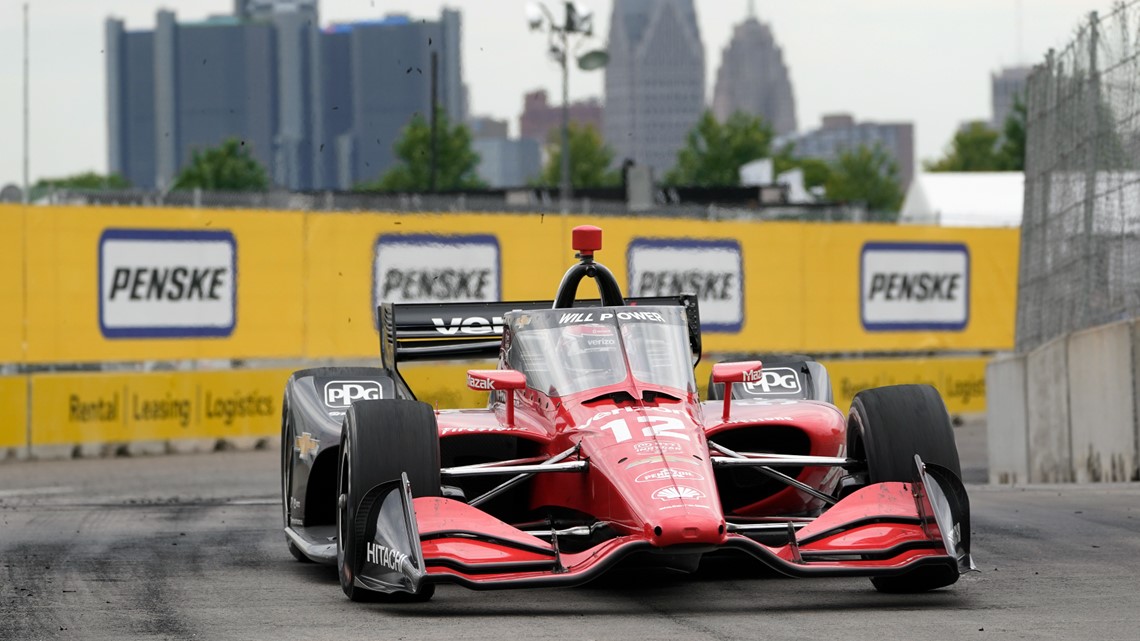 Will Power wins final IndyCar at Belle Isle for Chevrolet, Penske ...