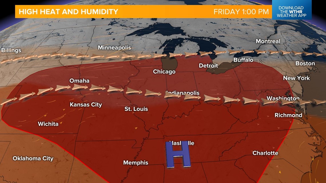 Heat heat and high humidity in central Indiana | Weather Blog | wthr.com