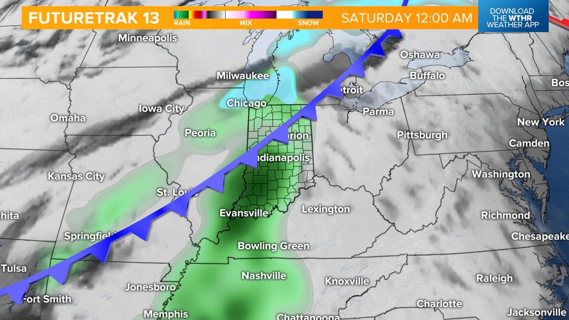 Next 48 hours: Snow to bitter cold in central Indiana | wthr.com