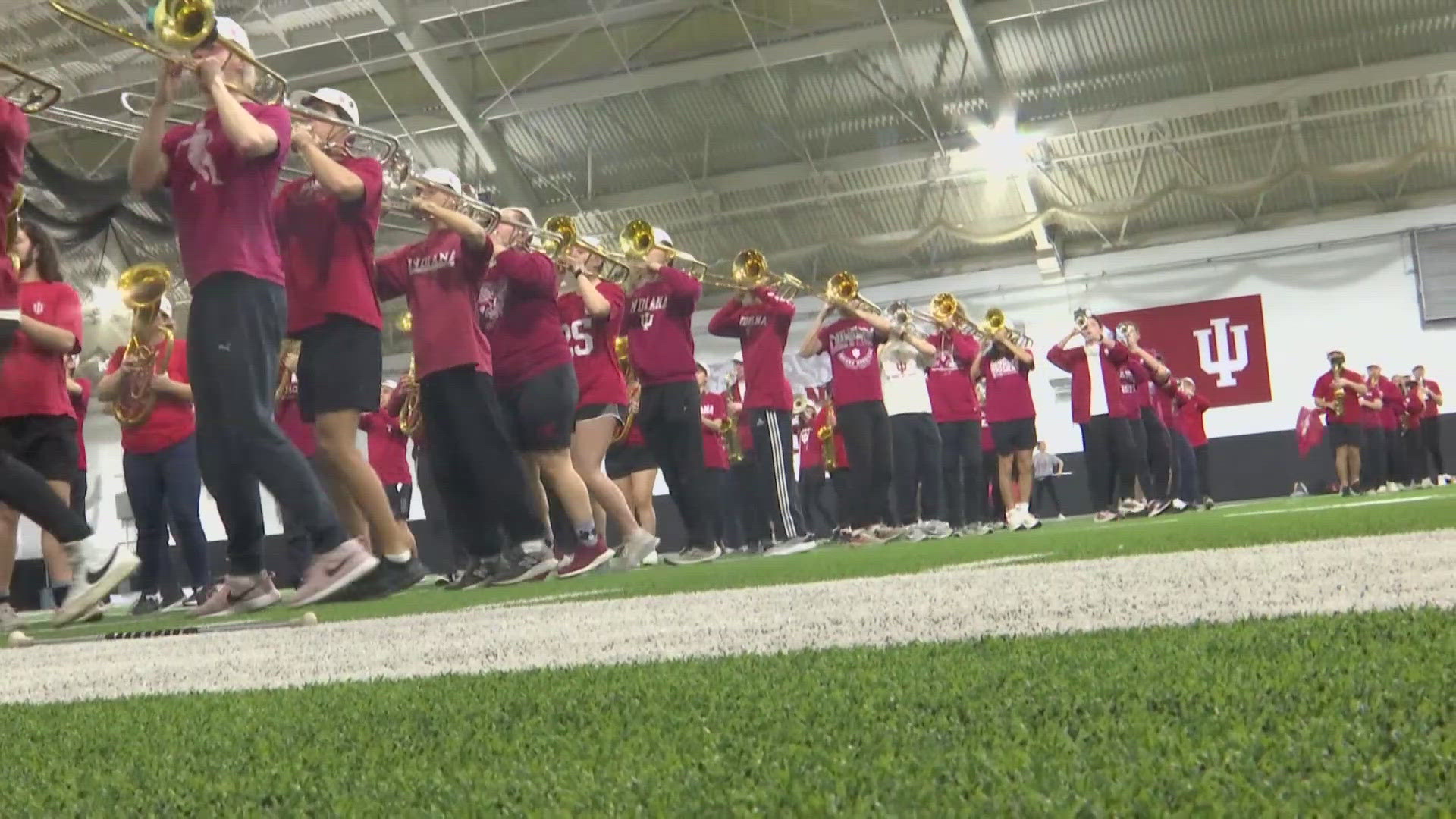 IU's Marching Hundred prepares for big stage at national championship ...