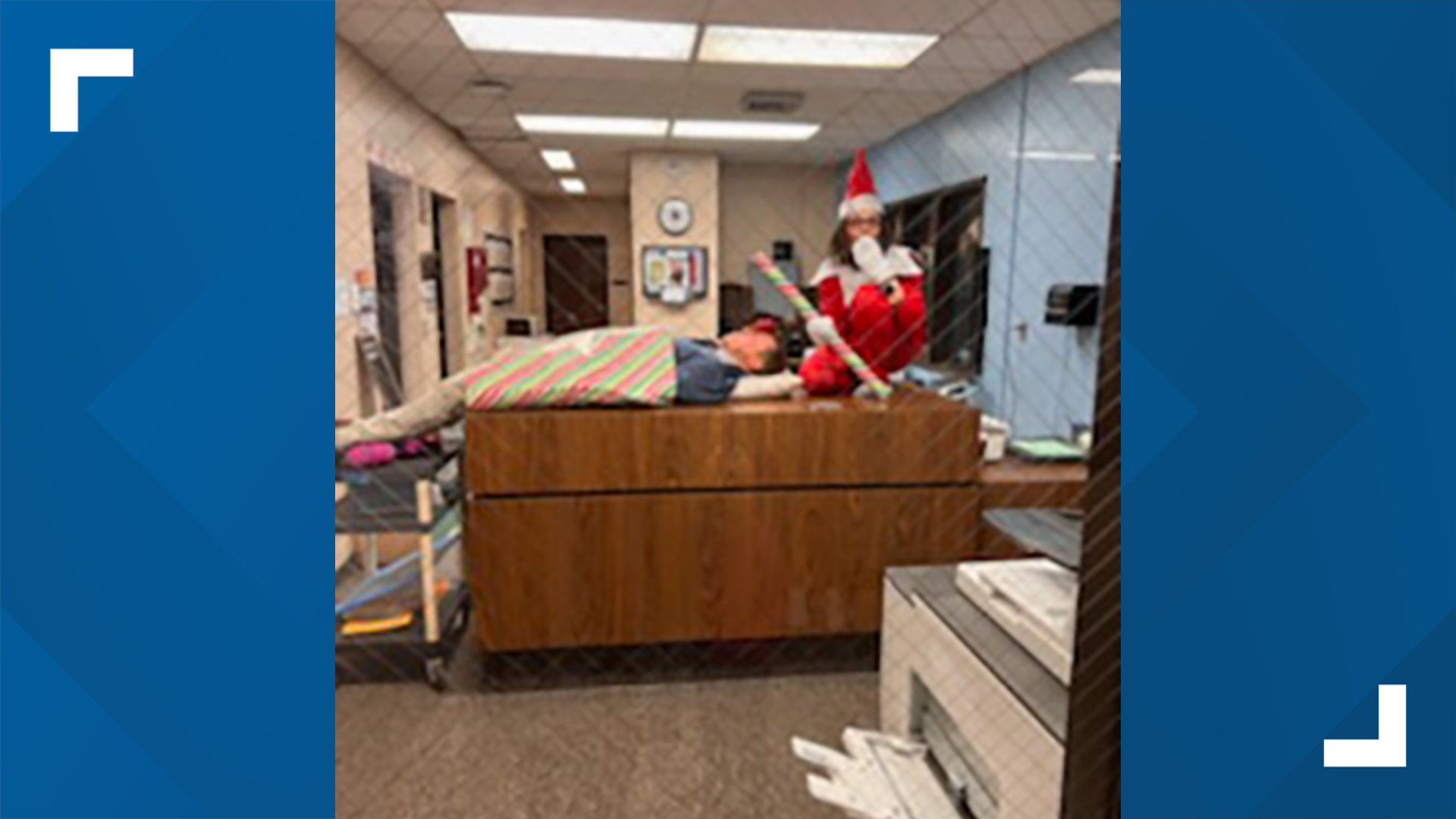 Shelbyville principal goes all in as 'Elf on the Shelf' | wthr.com
