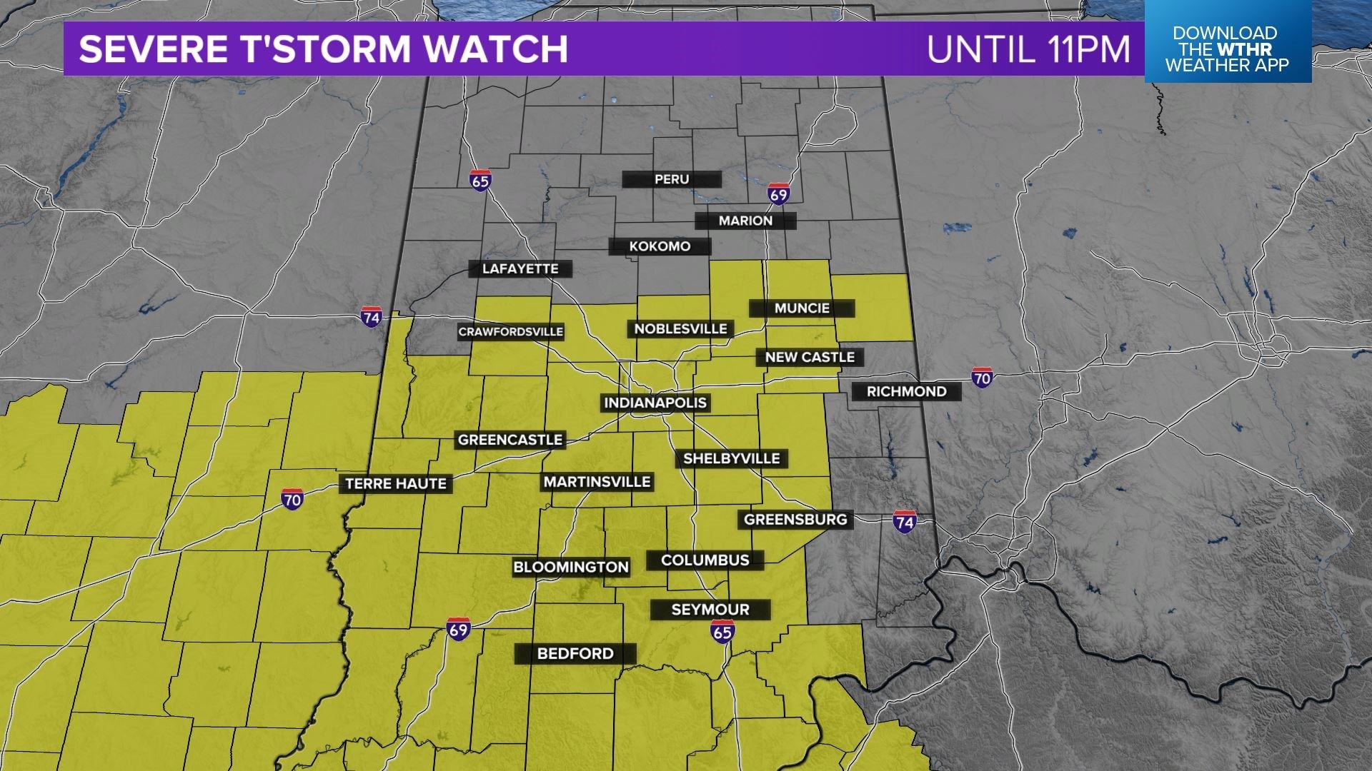 Multiple storm rounds start holiday weekend | WTHR Weather Blog | wthr.com