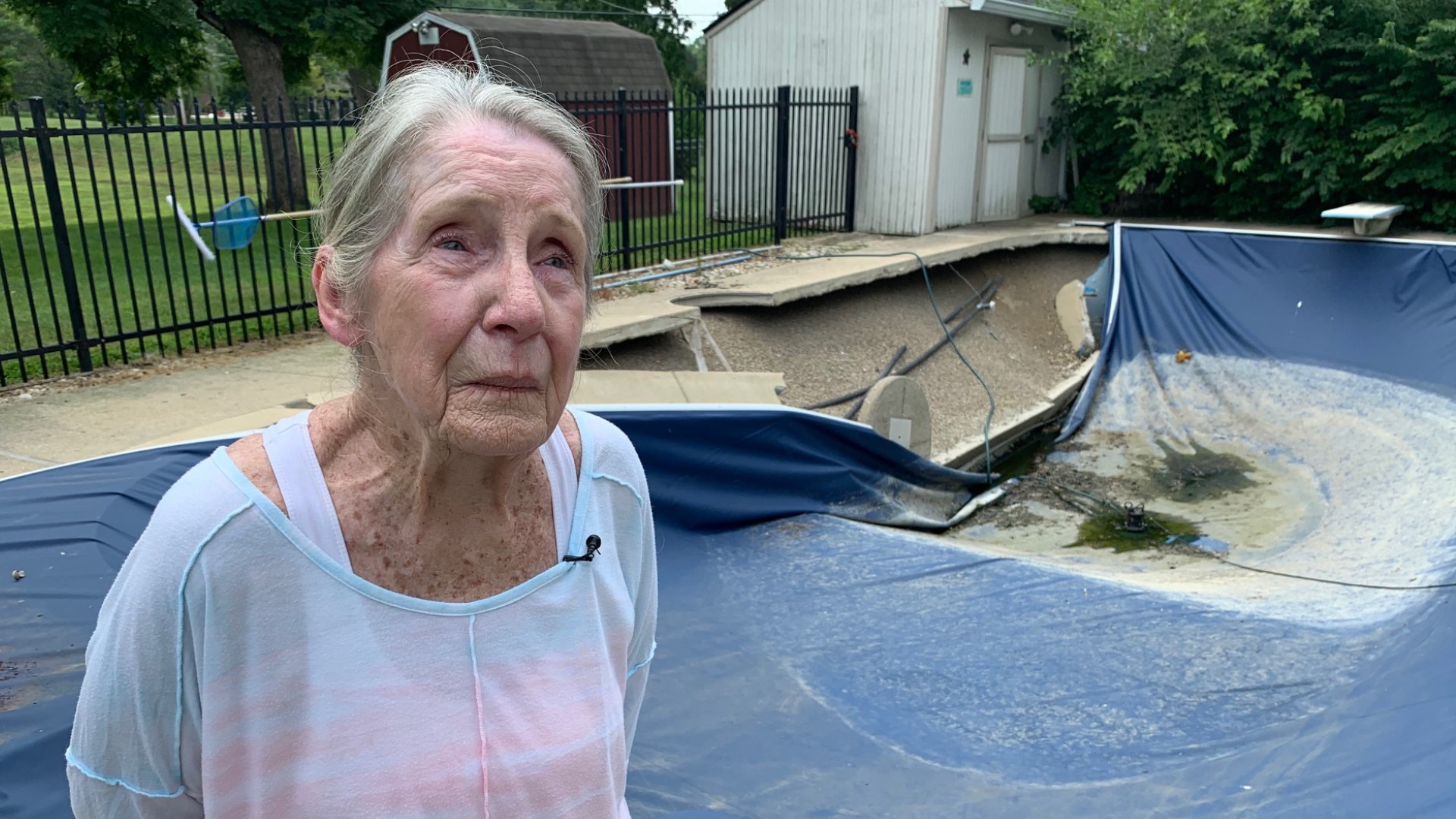 See new $100K+ pool donated to Indy grandma after pool disaster | wthr.com