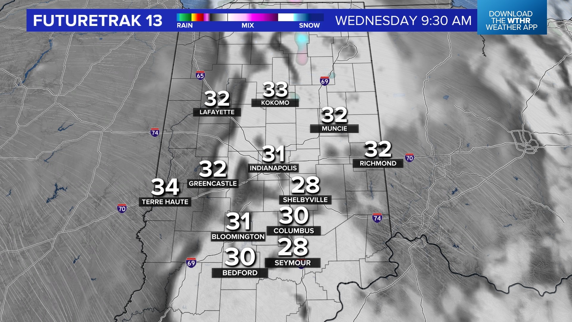 Cold rain but balmy December air coming | wthr.com