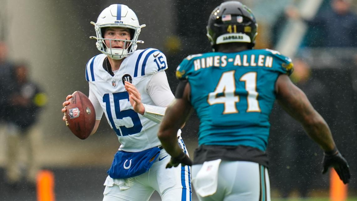 Leonard gets first career rushing TD, but Colts fall to Jaguars 36-19 ...