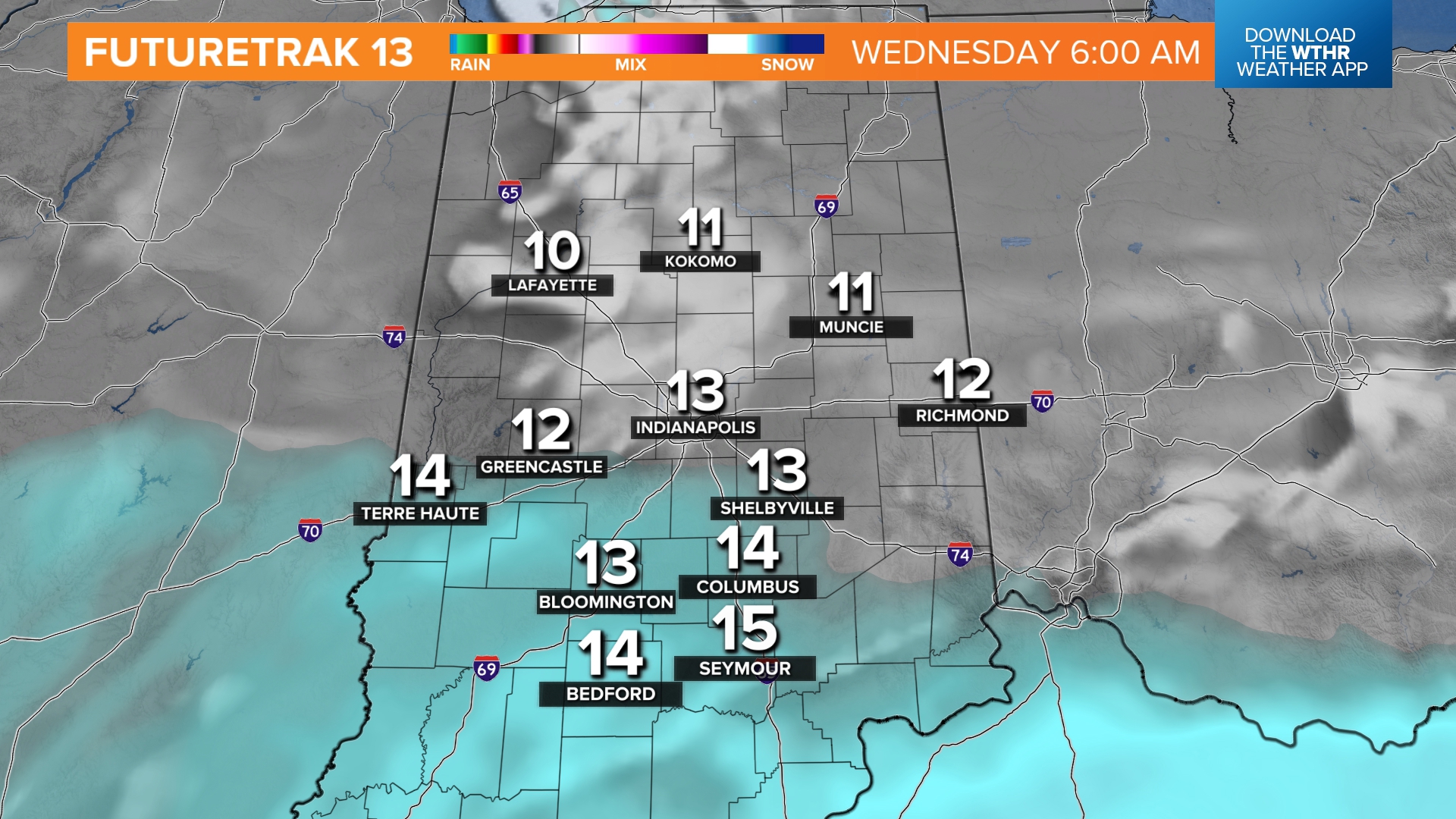 Timing several waves of impactful snow over the next 48 hours in ...