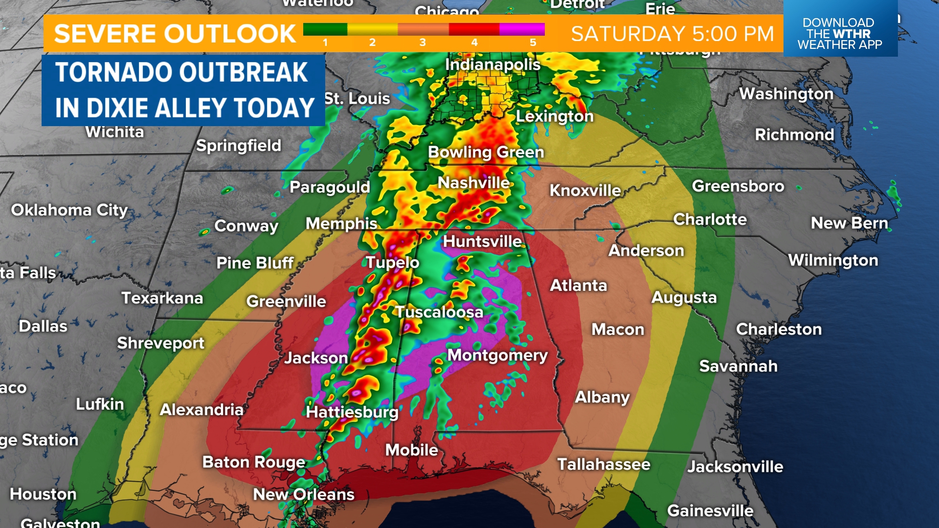 Tornado watch until 10 a.m. Saturday | wthr.com