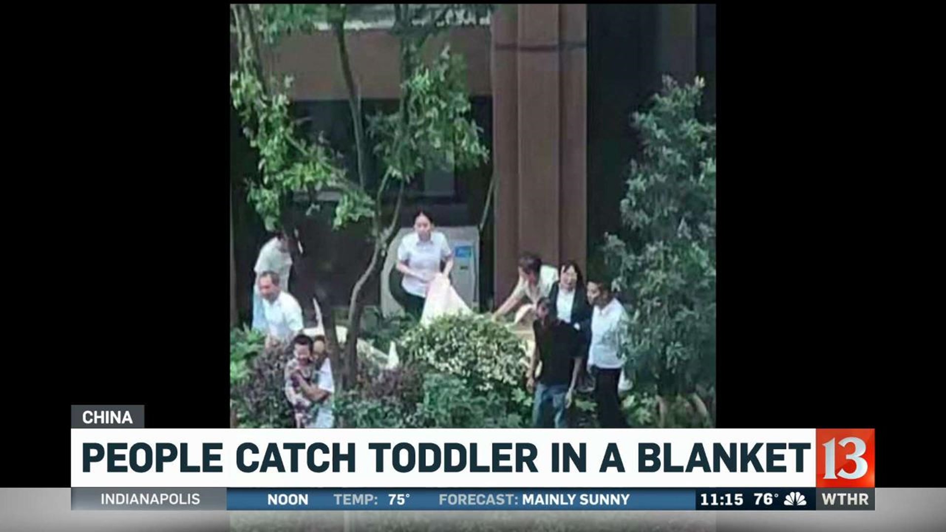 WATCH: Bystanders catch toddler who falls from sixth-floor balcony ...