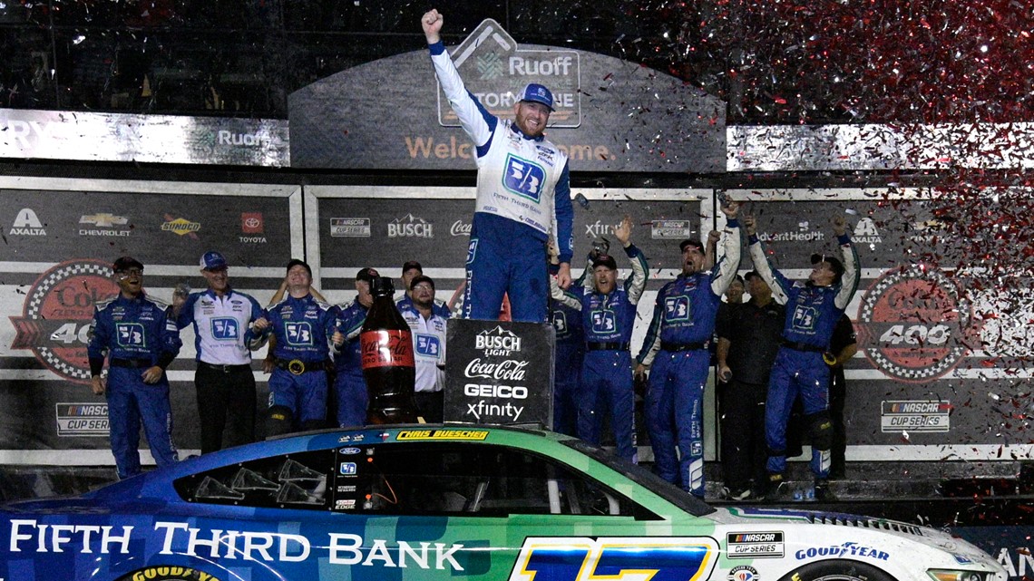 Chris Buscher wins Coke Zero Sugar 400 at Daytona | wthr.com