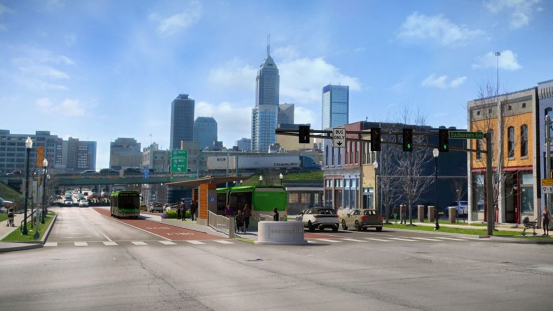 Federal government awards $150 million for IndyGo's Blue Line | wthr.com