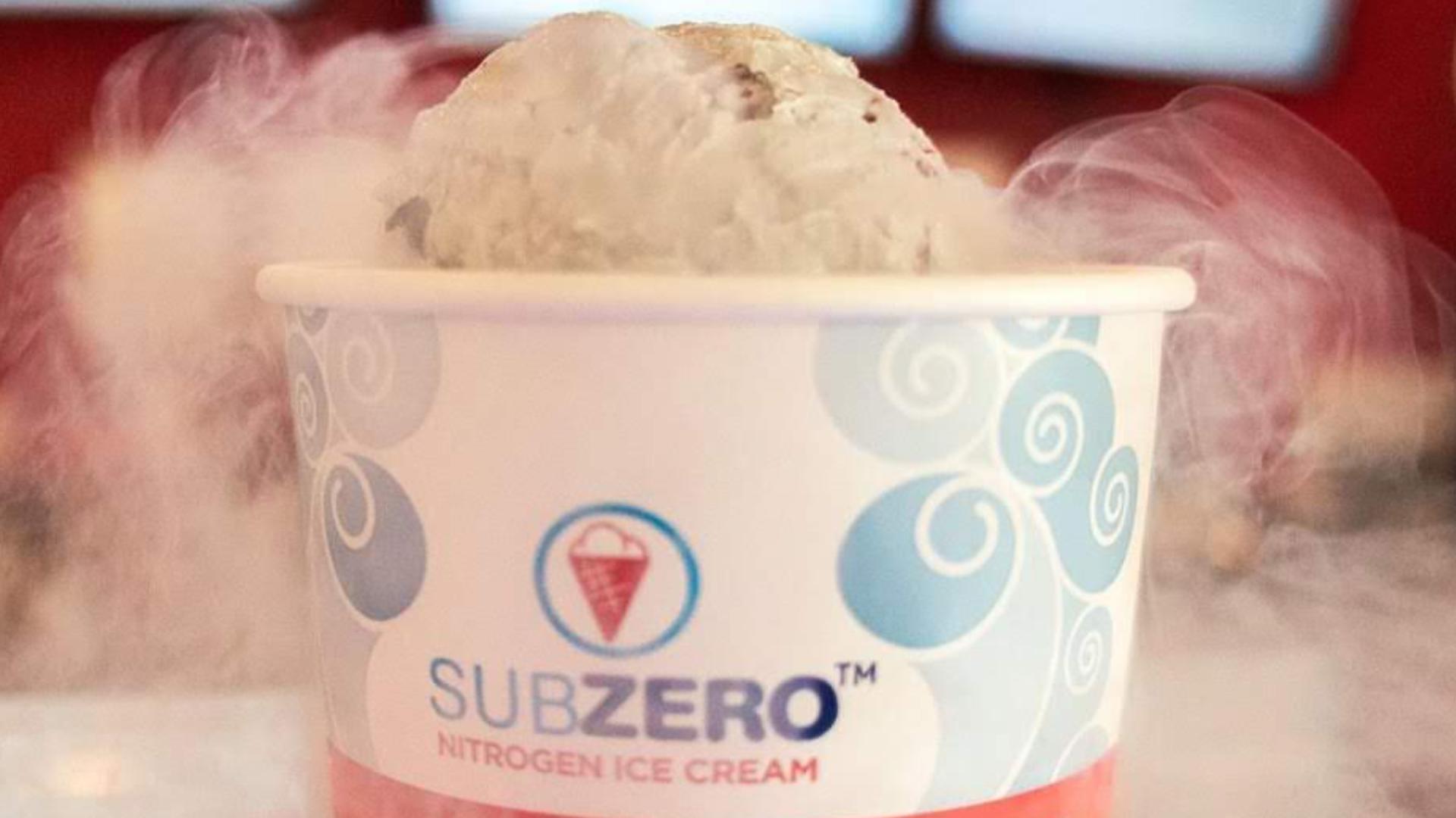 Sub Zero Nitrogen Ice Cream offering free scoop for its 20th ...