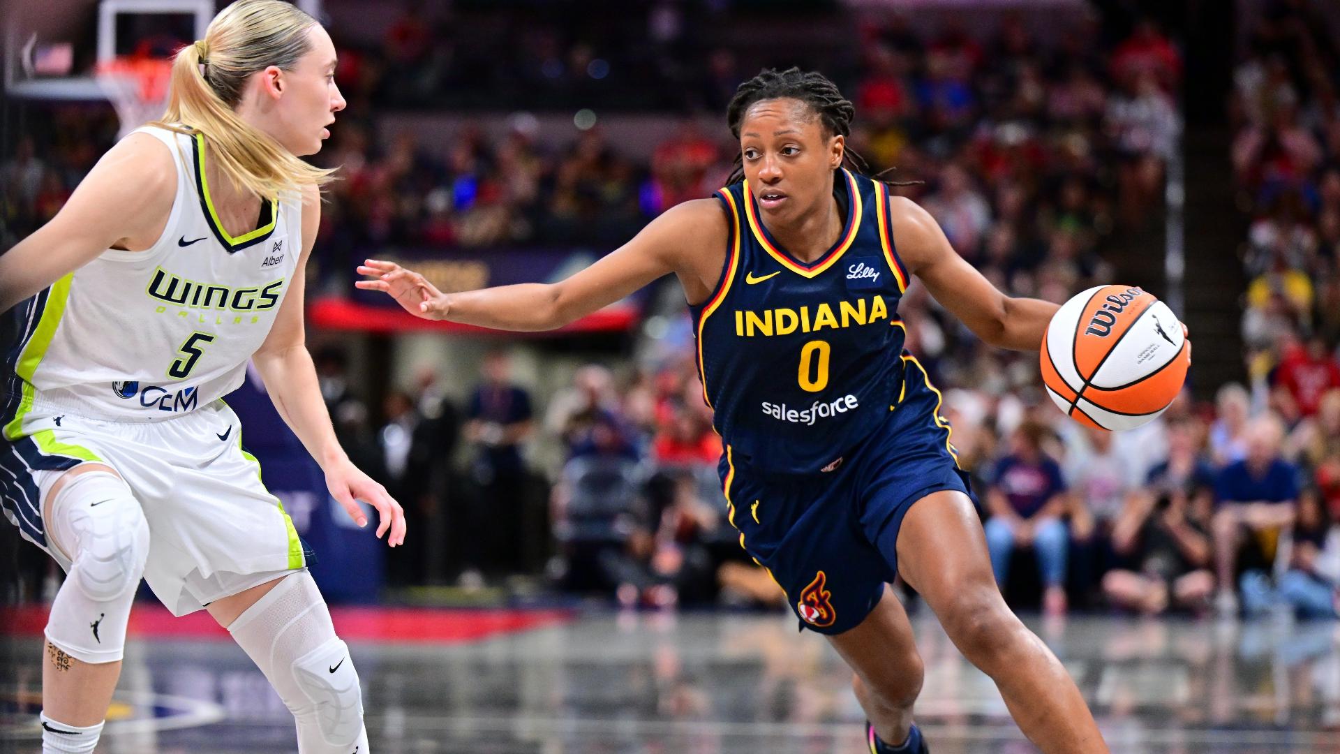 Indiana Fever route Dallas Wings 102-83 | wthr.com