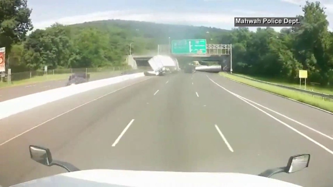 Semi full of candy crashes during road rage incident caught on camera ...
