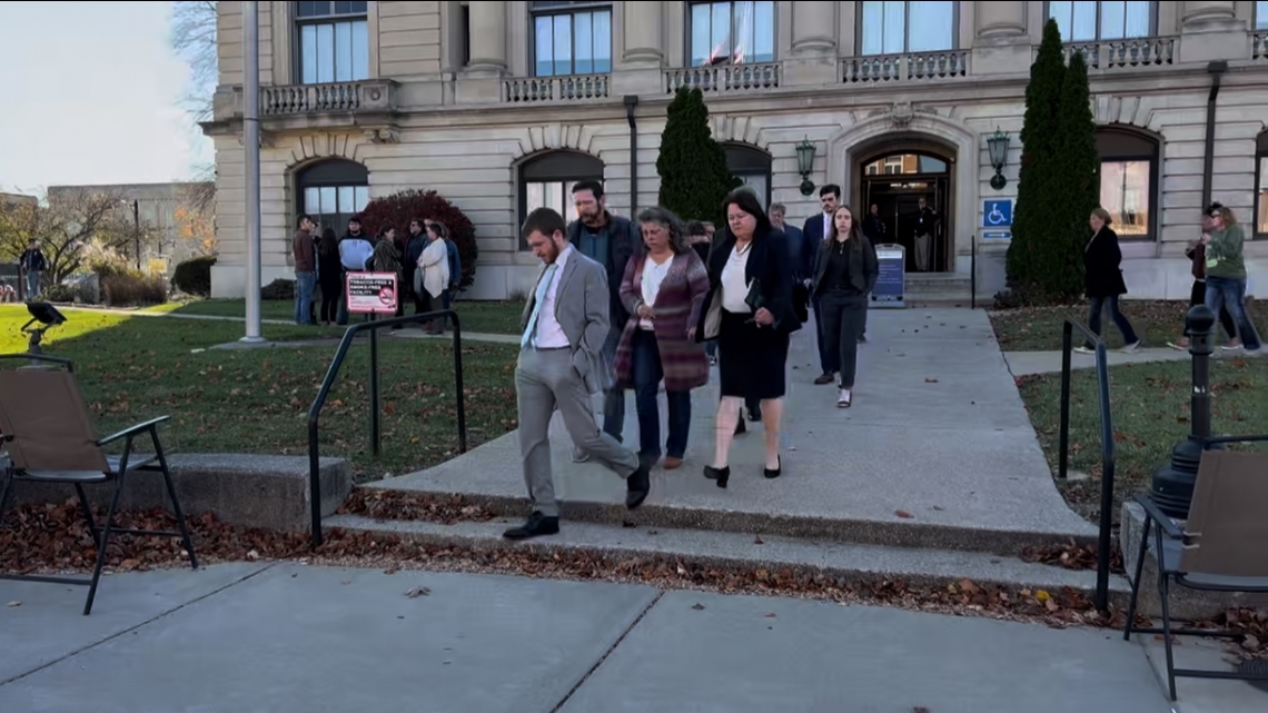 RAW VIDEO: Richard Allen's wife says 'this isn't over at all' after ...