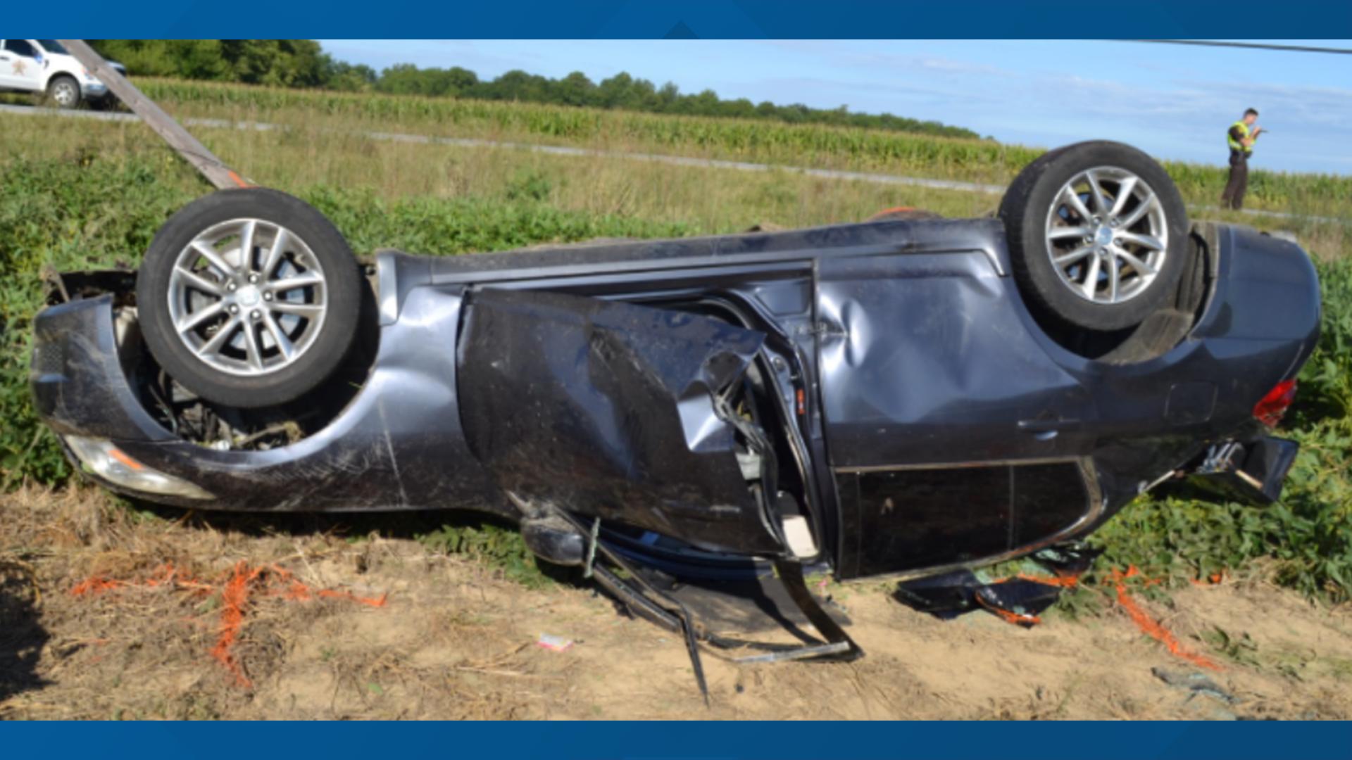 Teenager in critical condition after car crash in Madison County | wthr.com
