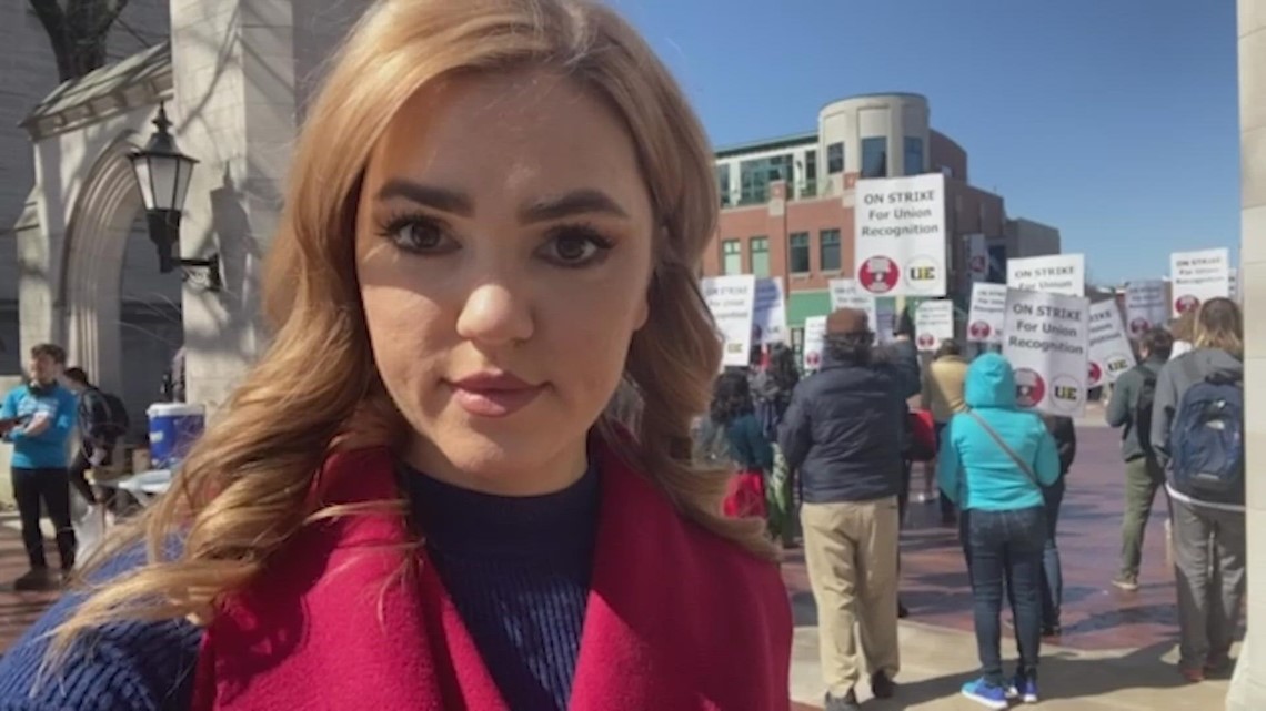 IU grad workers vote to strike, picket on campus | wthr.com