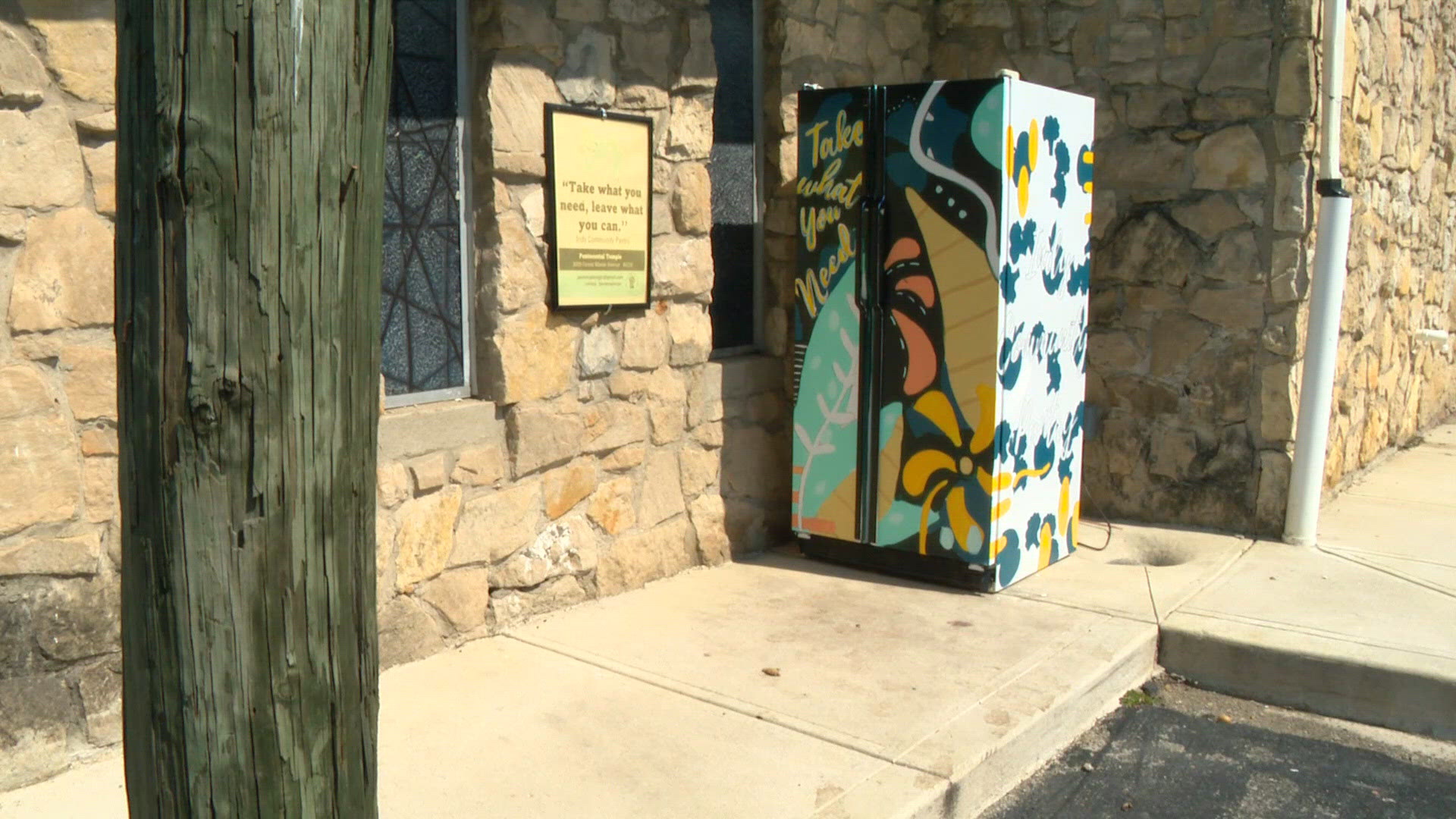 Community food pantry refrigerator stolen from Indianapolis church ...