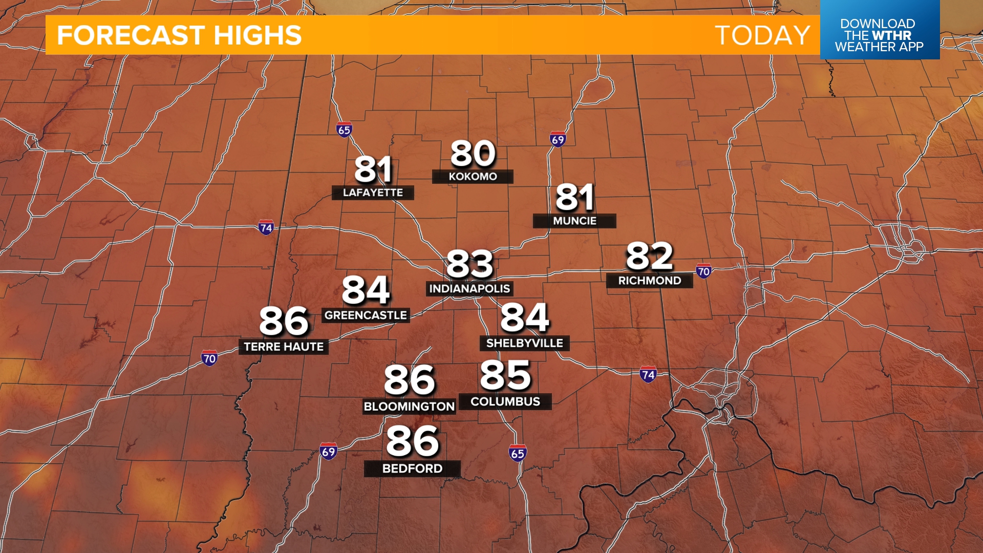 Better weather heading into weekend in central IN | Weather Blog | wthr.com