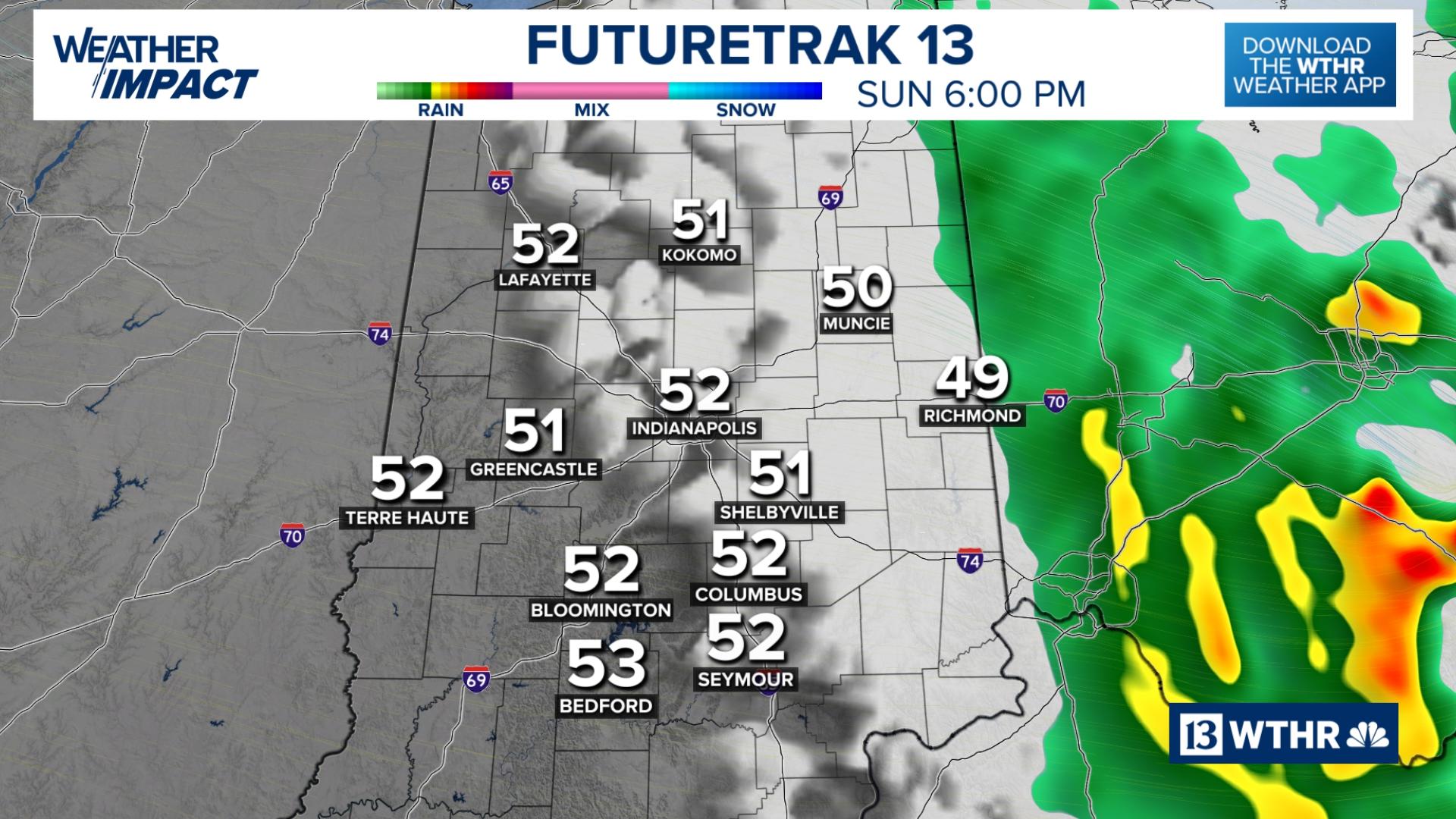 Falling temperatures, cooler set-up ahead | wthr.com