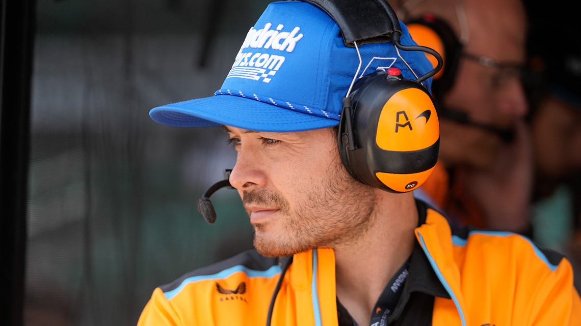 Larson and Hendrick crew arrive for Indy 500 immersion | wthr.com