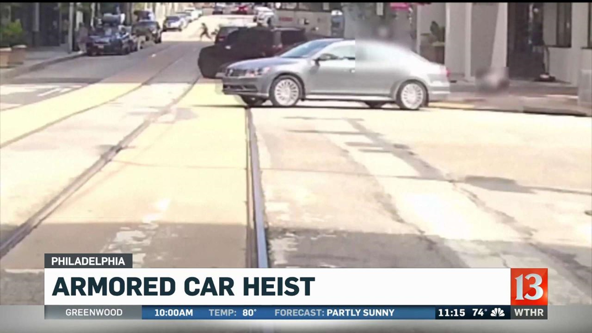VIDEO: Suspects in Philadelphia armored car heist flee in hail of ...