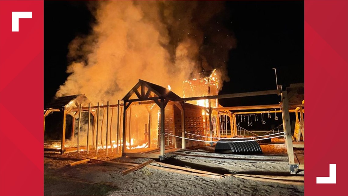 Boone County Sheriff's Office investigating fire at Dull's Tree F ...