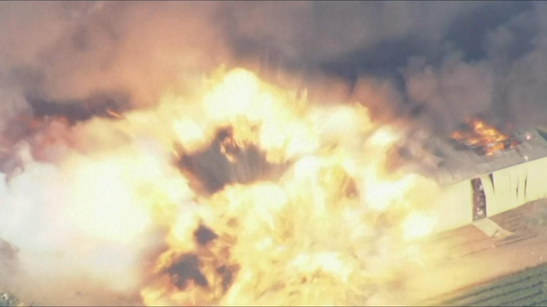 California fireworks warehouse explosion | wthr.com
