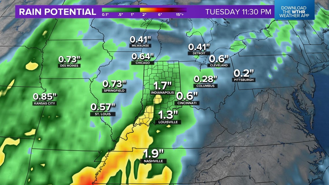 Live Doppler 13 Weather Blog: Sunny start to spring with rain returning ...