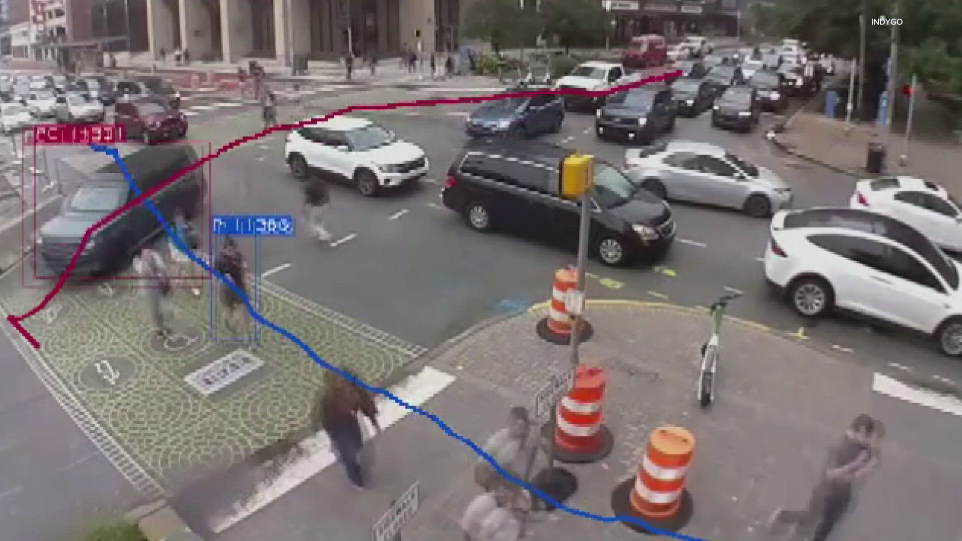 New study tracks close calls at intersections across central Indiana ...