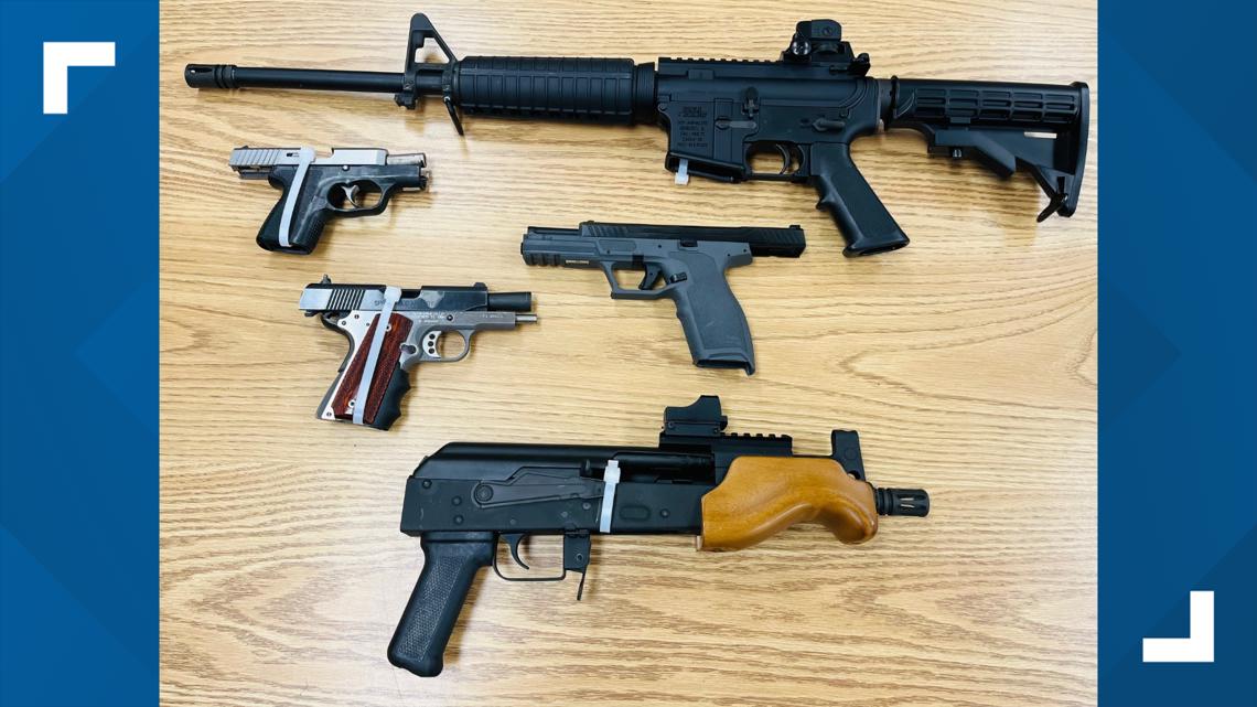 IMPD Violent Crimes Task Force seizes illegal guns, drugs | wthr.com