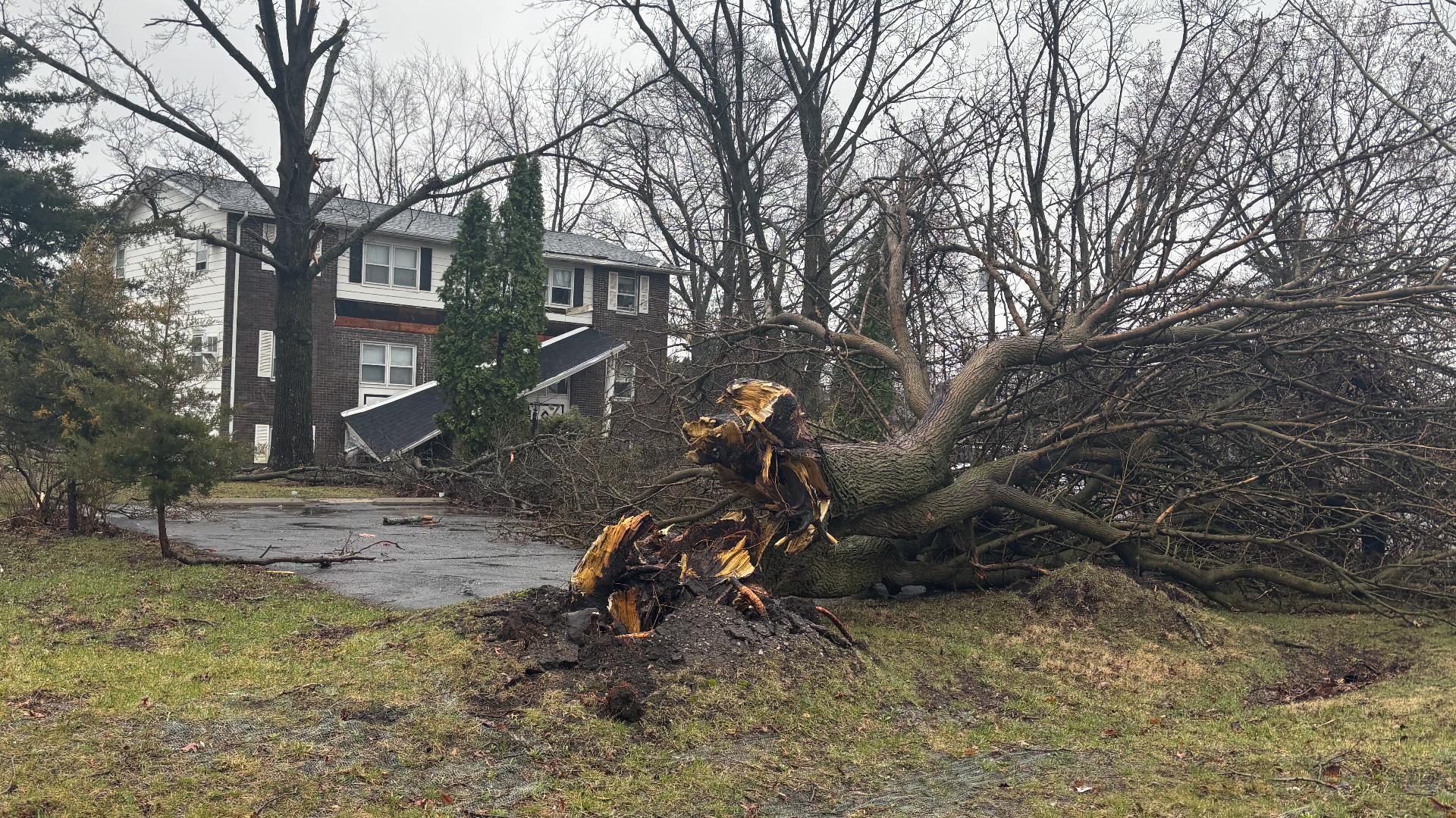 PHOTOS: Storm damage from Tuesday night and Wednesday morning across ...