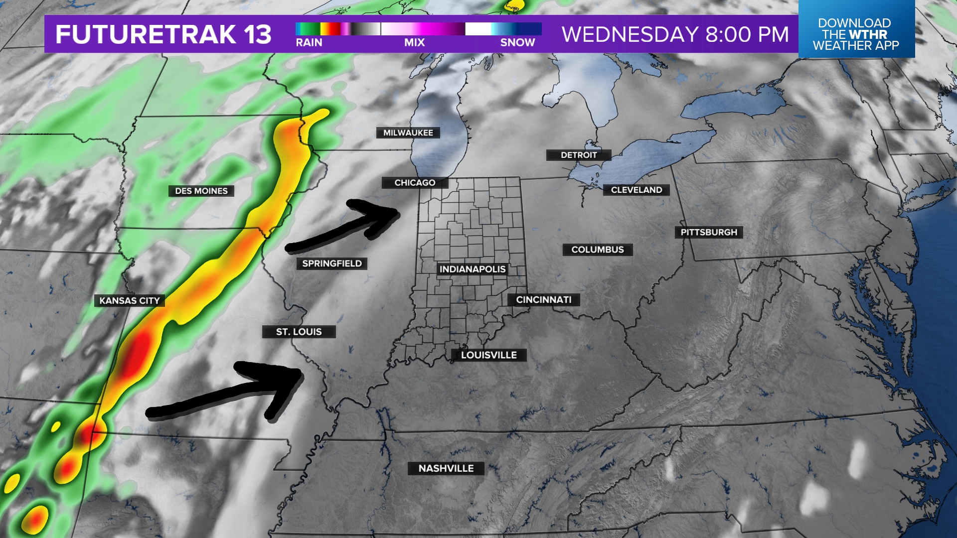 Early look at Halloween rain chances across Indiana | wthr.com