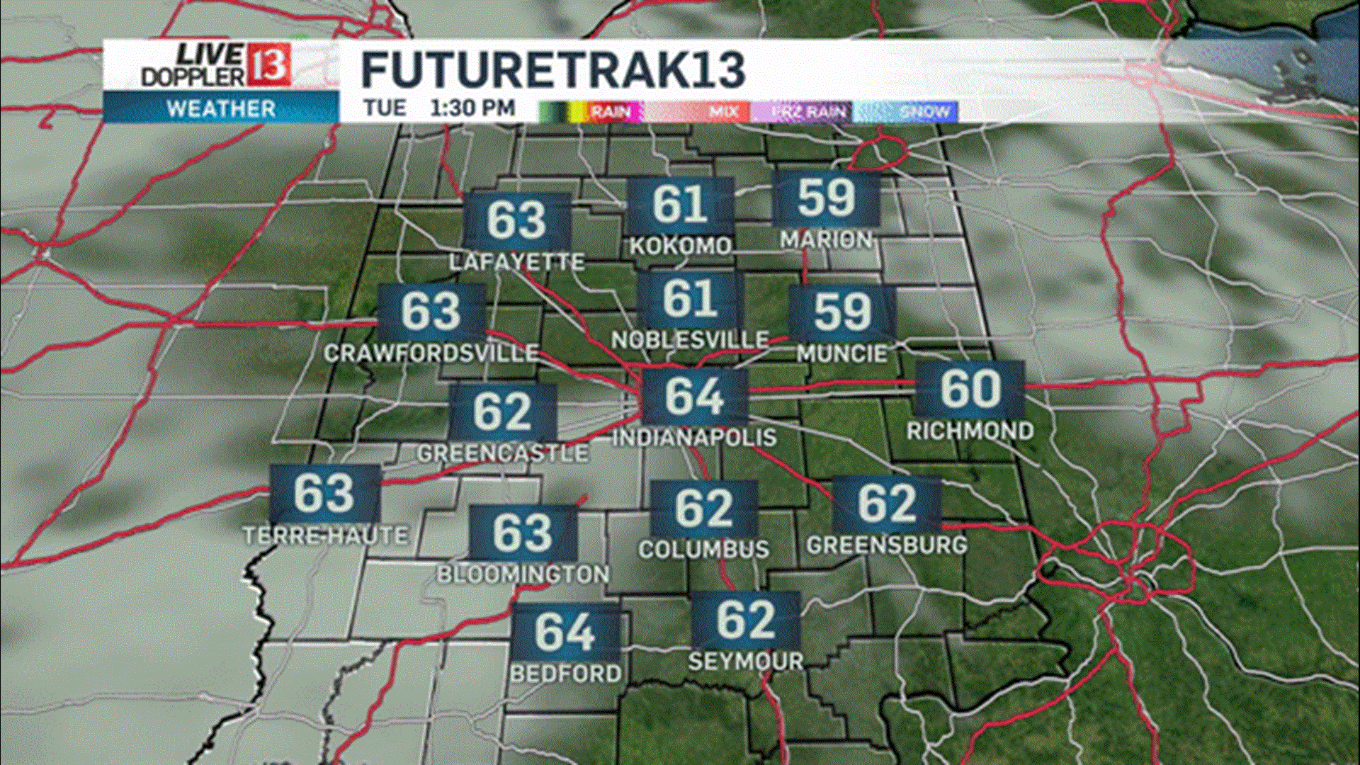 Warm Today; Rainy Halloween - Live Doppler 13 Weather Blog | wthr.com