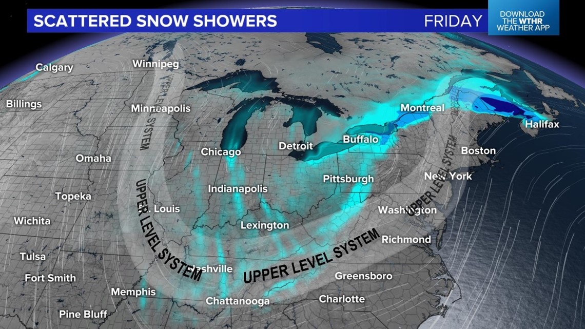 Weather Blog: Few Friday snow showers | wthr.com
