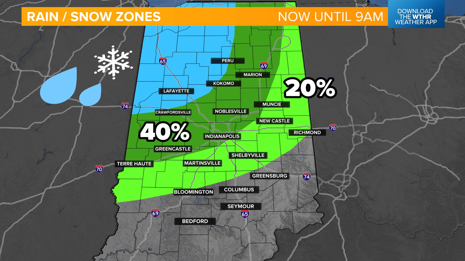 Indiana turning windy today with NW gusts up to 30 mph, plus snow ...