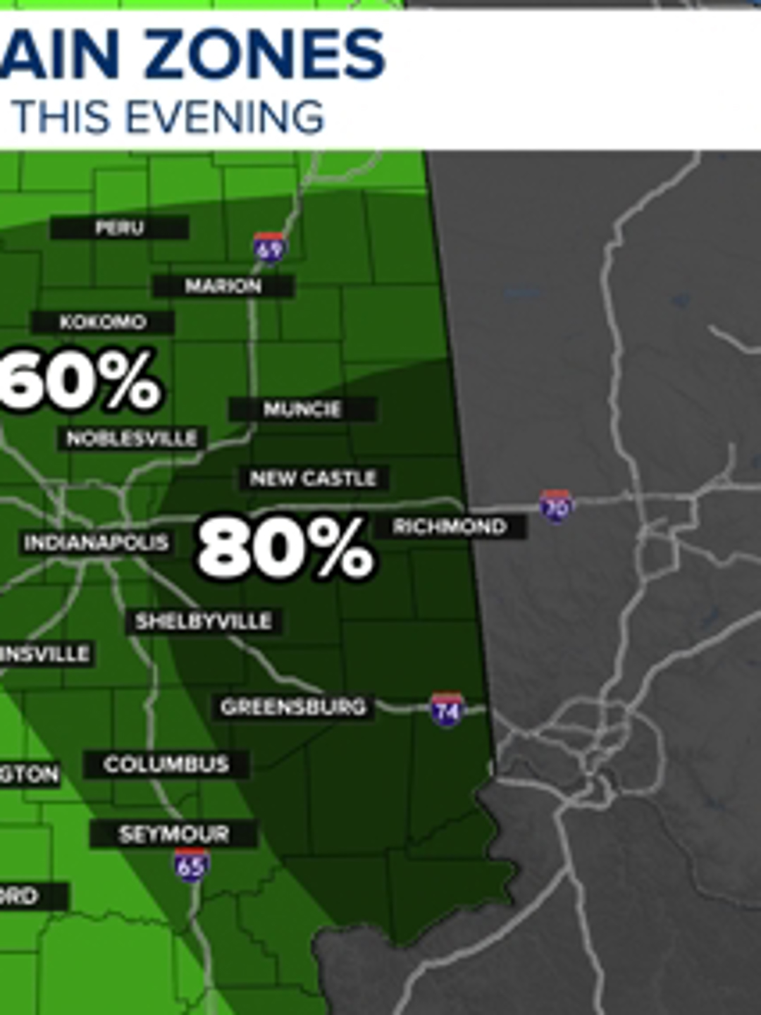 Tracking the rain zones across Indiana Friday | 13Weather Blog | wthr.com